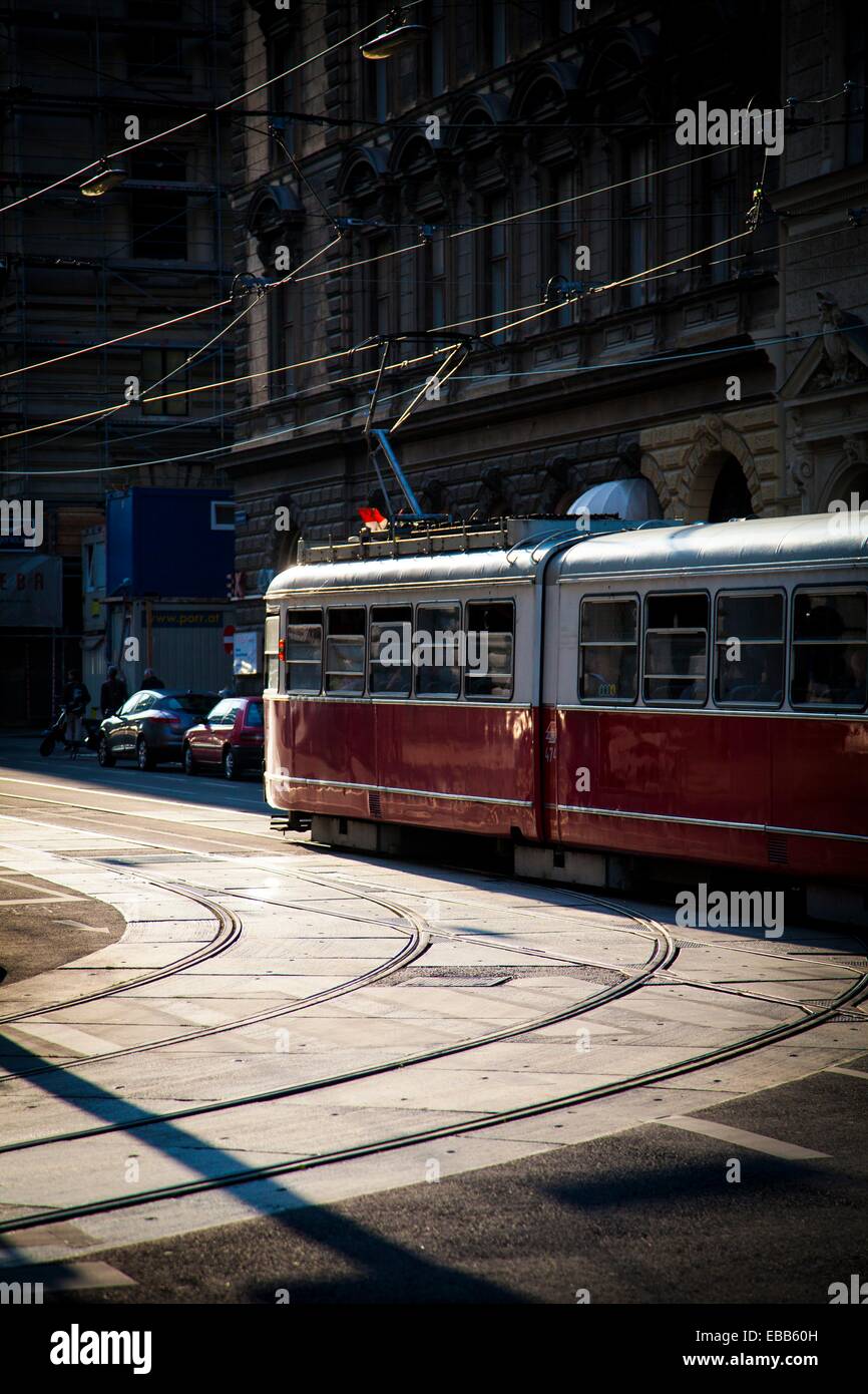Tram in ringstrasse hi-res stock photography and images - Alamy