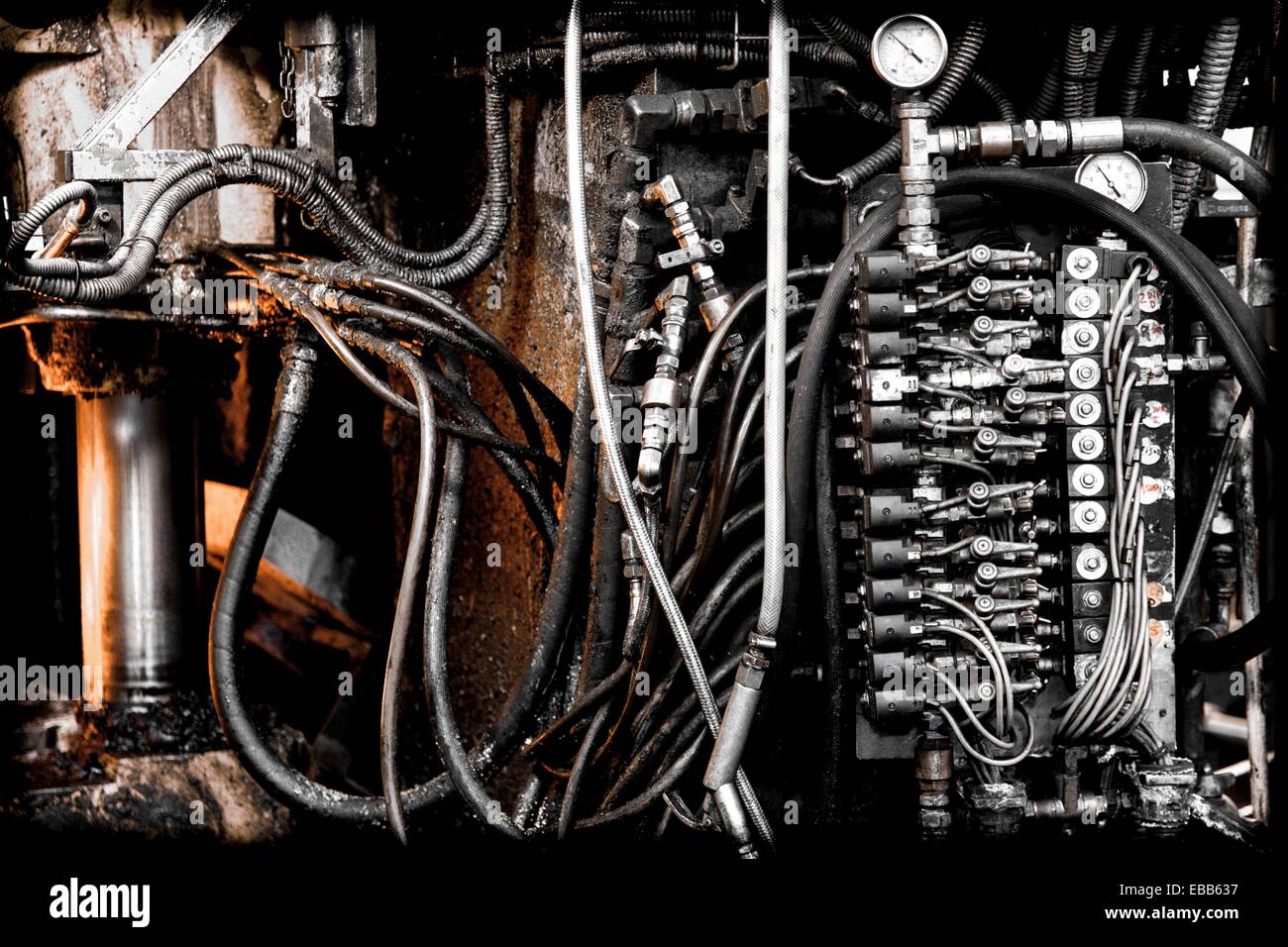 Manufacturing metalworking plant in Spain, Europe Stock Photo - Alamy