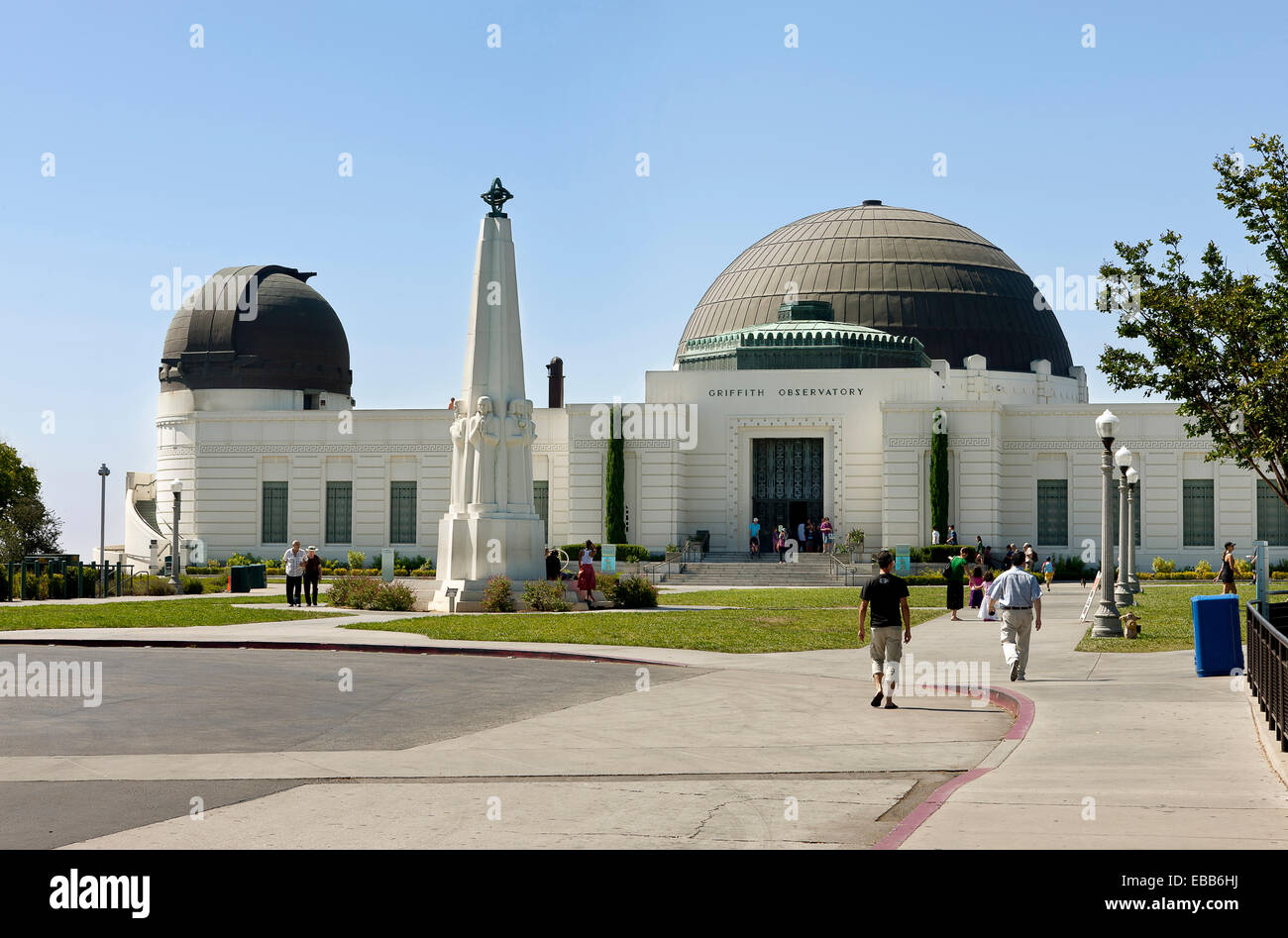 Los Angeles, California, USA - July 29, 2012: A view of the Griffith ...