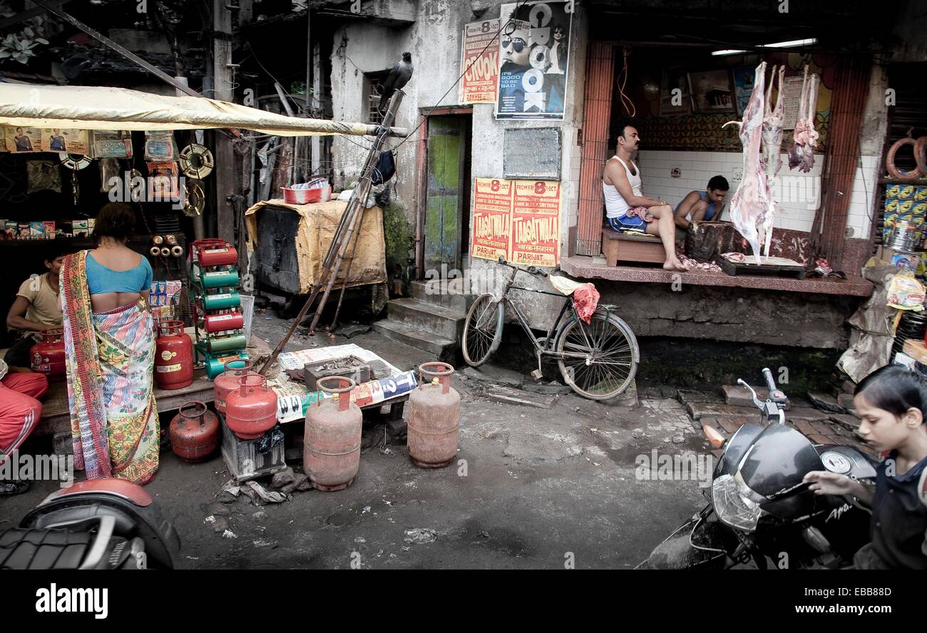 Daily life, Calcutta, India Stock Photo - Alamy