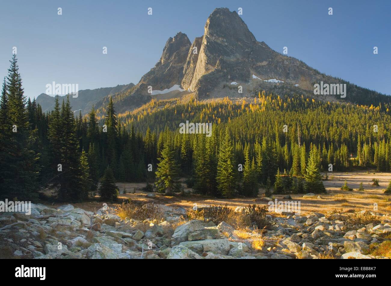 Liberty bell mountain from north hi-res stock photography and images ...