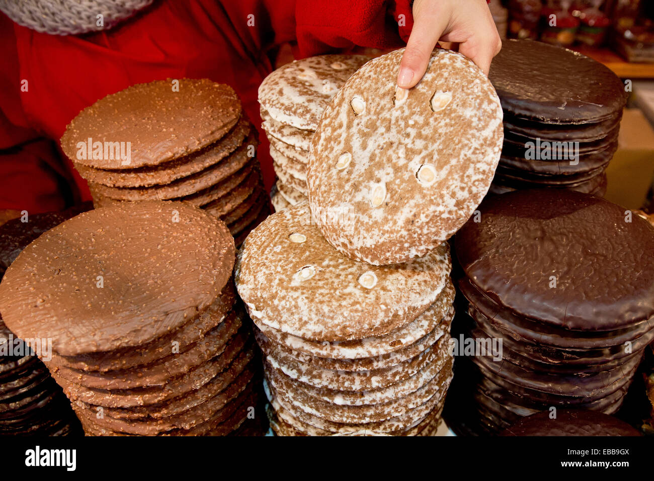 Nuremberg, Germany. 28th Nov, 2014. Elisen-Lebkuchen cookies are on ...