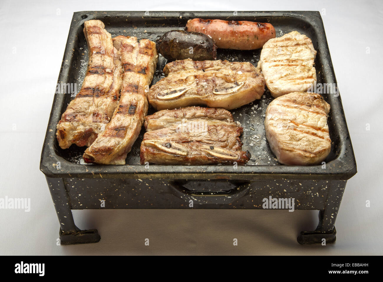 Beef barbecue grill Stock Photo - Alamy
