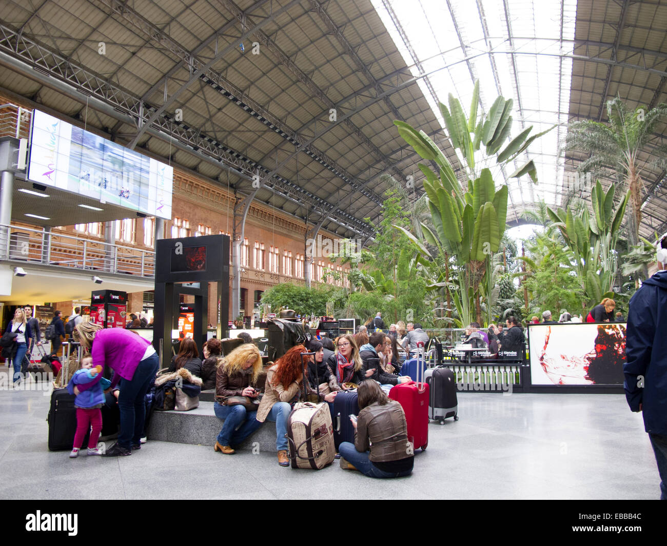 Atocha Railway Station, Madrid, Spain Stock Photo - Alamy