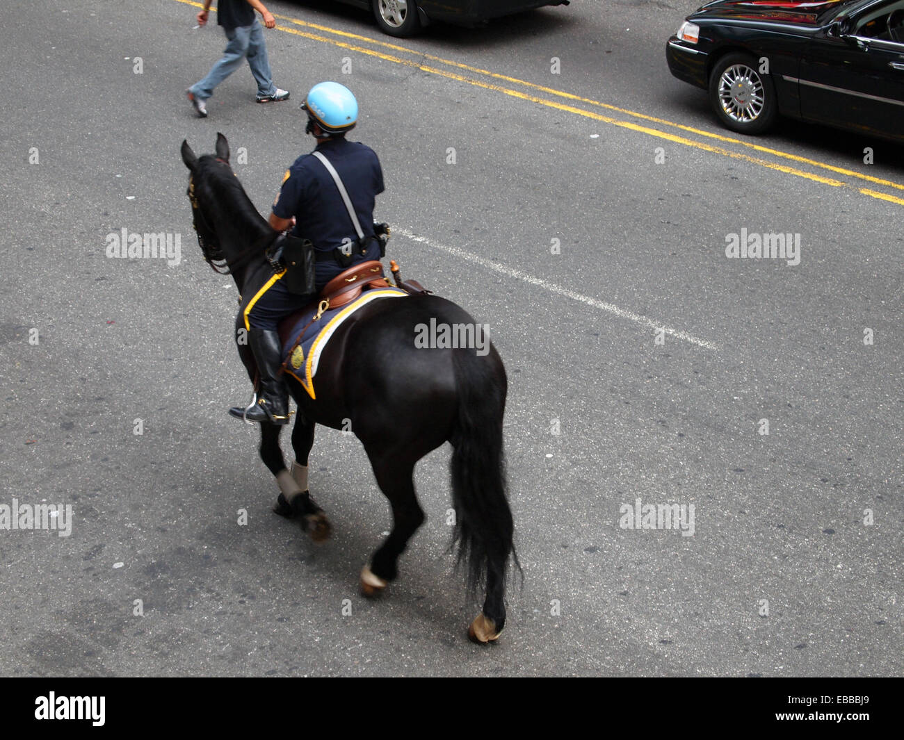 New York Police Department Mounted Unit Stock Photo - Alamy