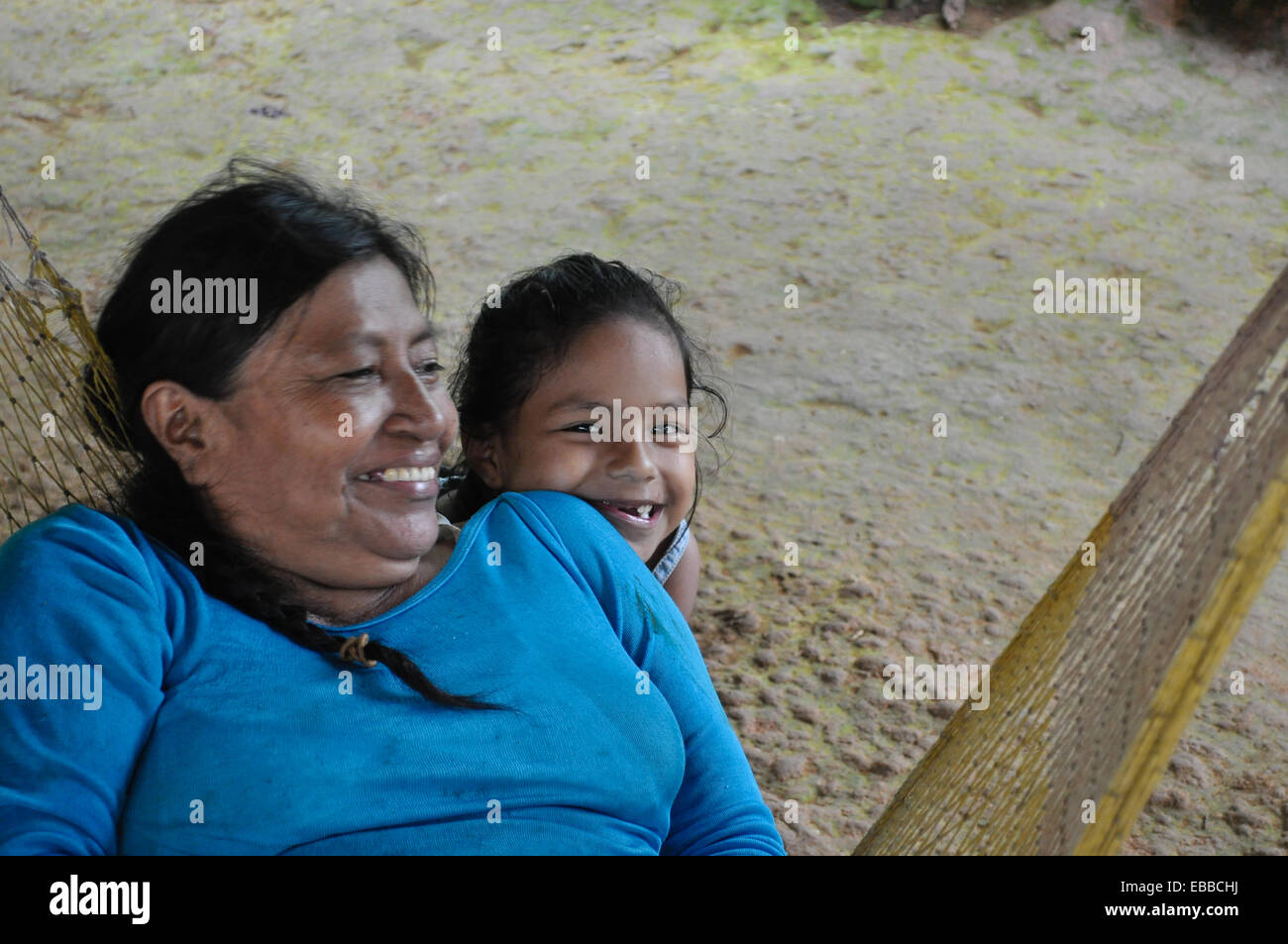 native grandmother and granddaughter Stock Photo - Alamy
