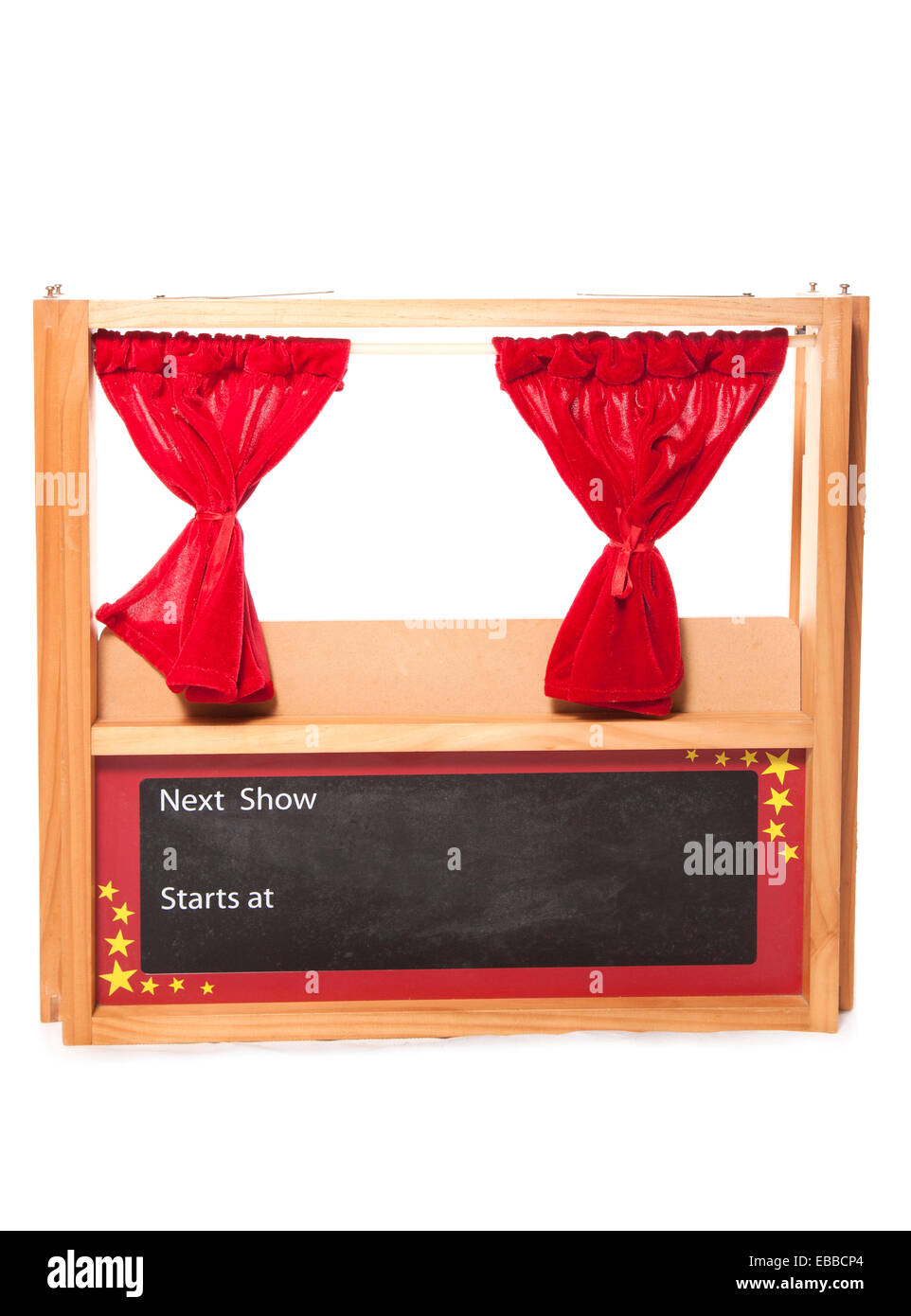 Childrens puppet show theatre stage toy cutout Stock Photo - Alamy