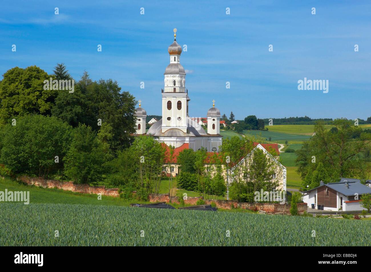 Sielenbach, Maria Birnbaum Church, Gothic Style Pilgrimage Church ...