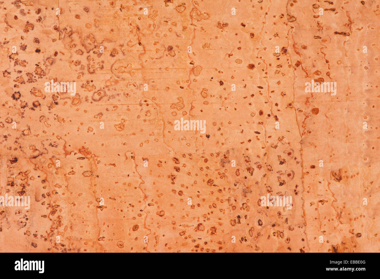 Brown cork mottled sheet texture Stock Photo - Alamy