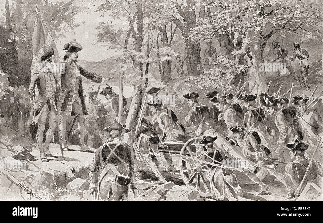 Montcalm on the March. Louis-Joseph de Montcalm-Gozon, Marquis de Saint ...