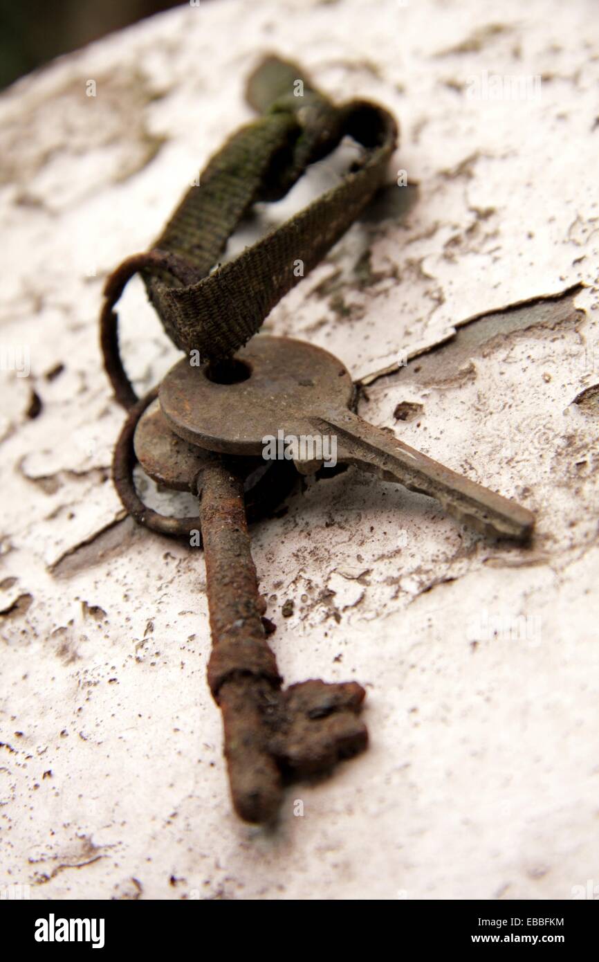 LOST KEYS ON THE GROUND Stock Photo - Alamy
