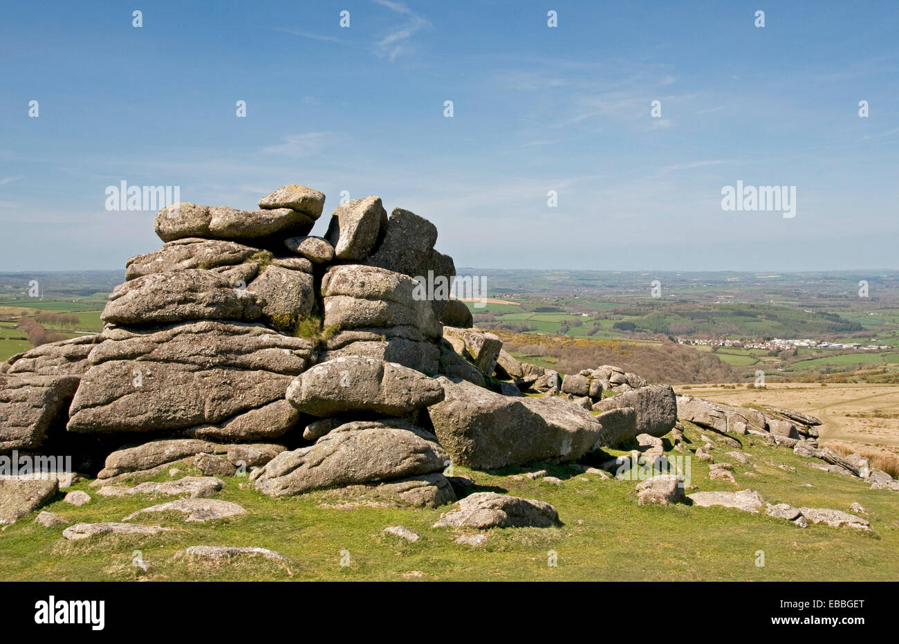On Belstone Common, Dartmoor Stock Photo - Alamy