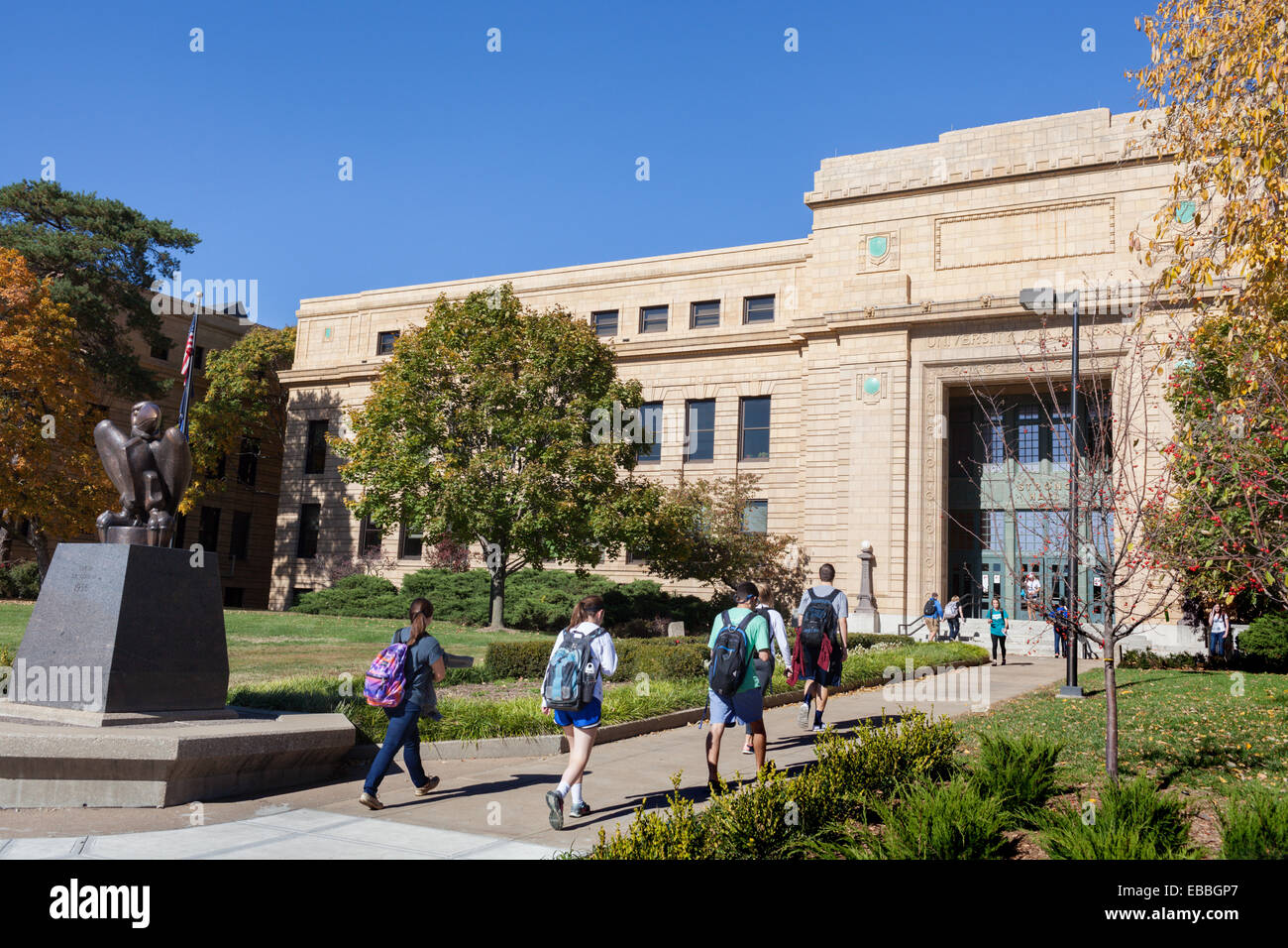 University Of Kansas Campus High Resolution Stock Photography and ...