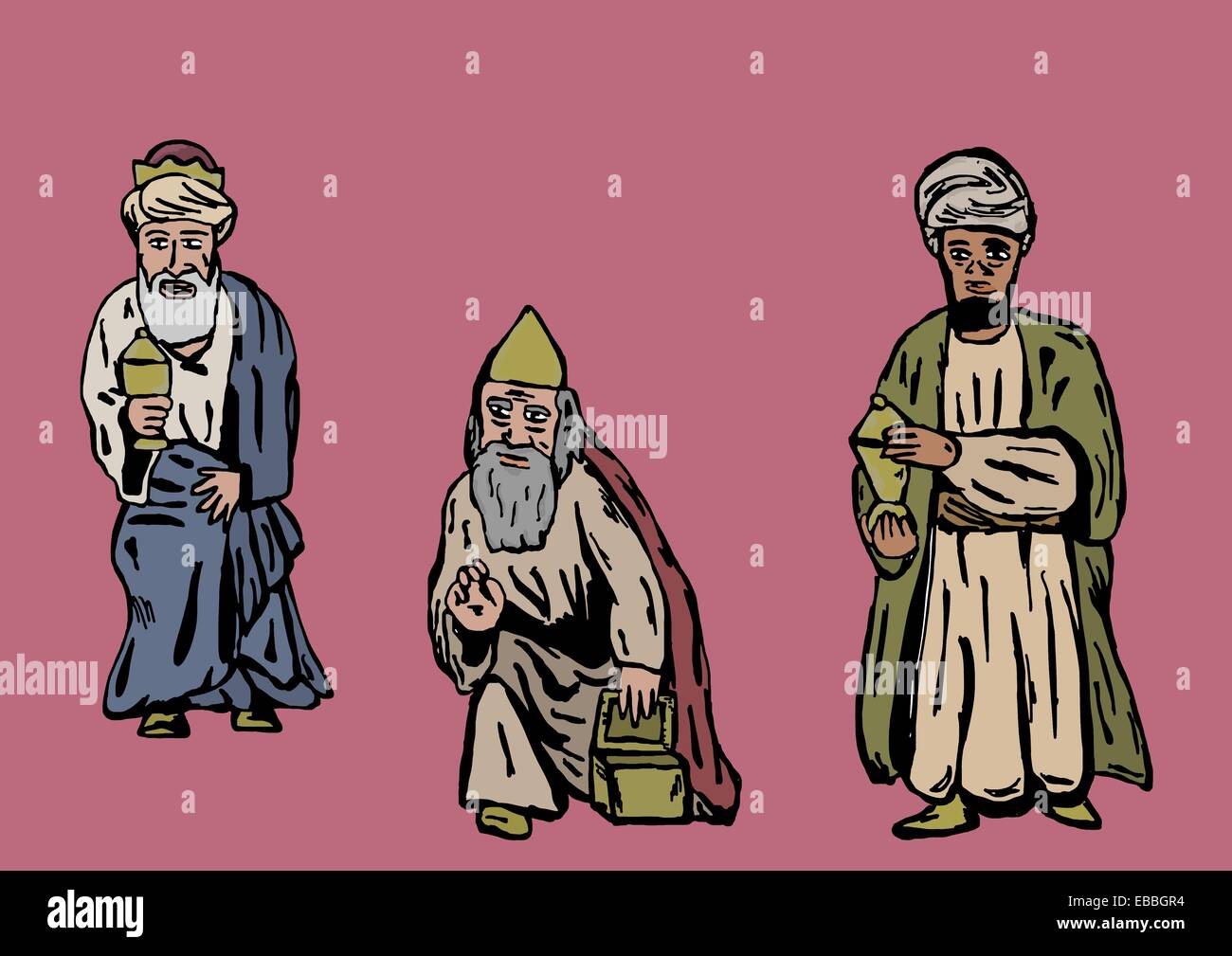 Three wise man hi-res stock photography and images - Alamy