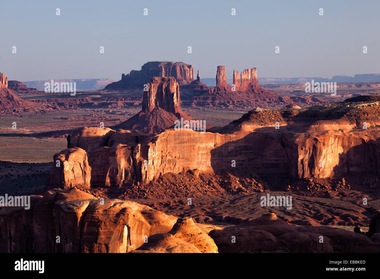 hunt´s mesa view Stock Photo - Alamy