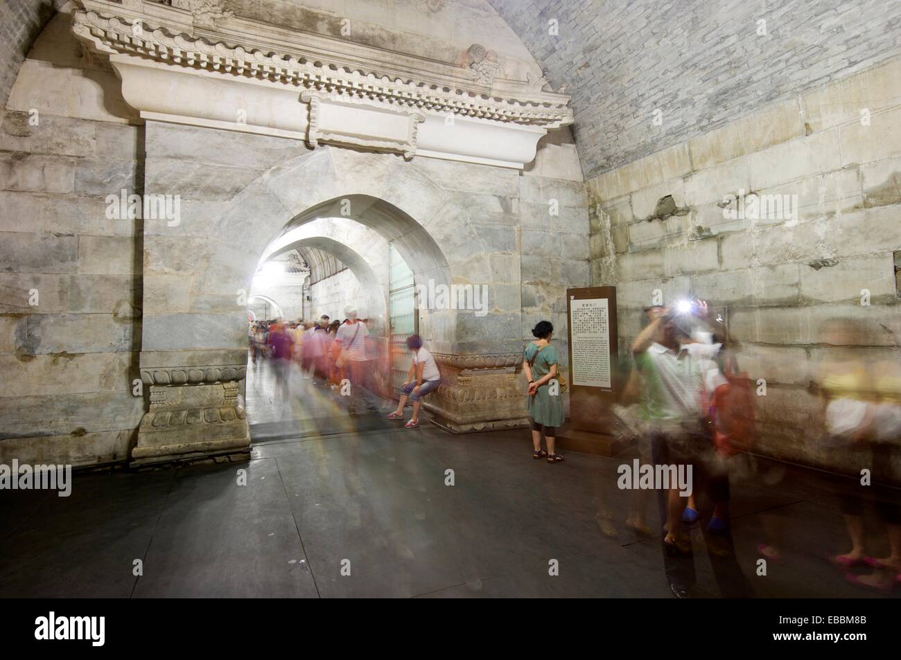 Inside ming tomb hi-res stock photography and images - Alamy