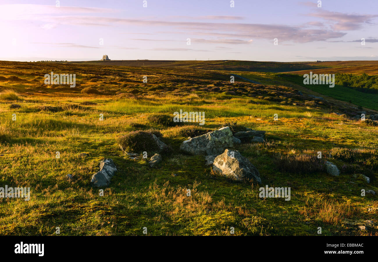 North York Moors National Park showing rocks from the Jurassic and the ...
