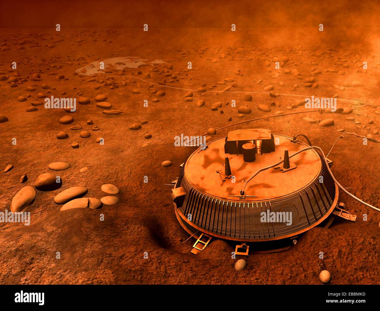 Saturn Moon Titan Liquid Meth