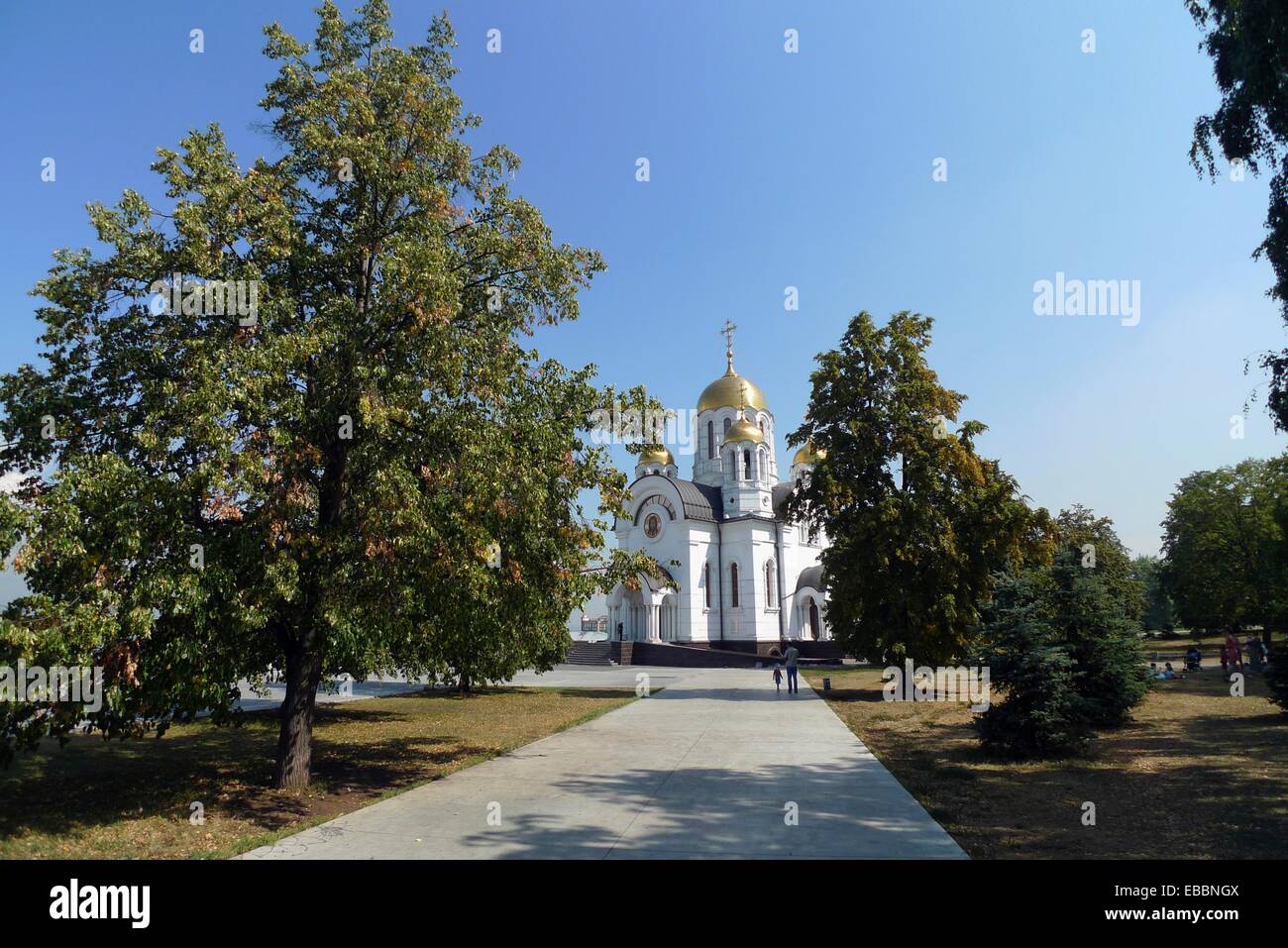 Orthodox church of Samara, Samara Region, Russian Federation Stock ...