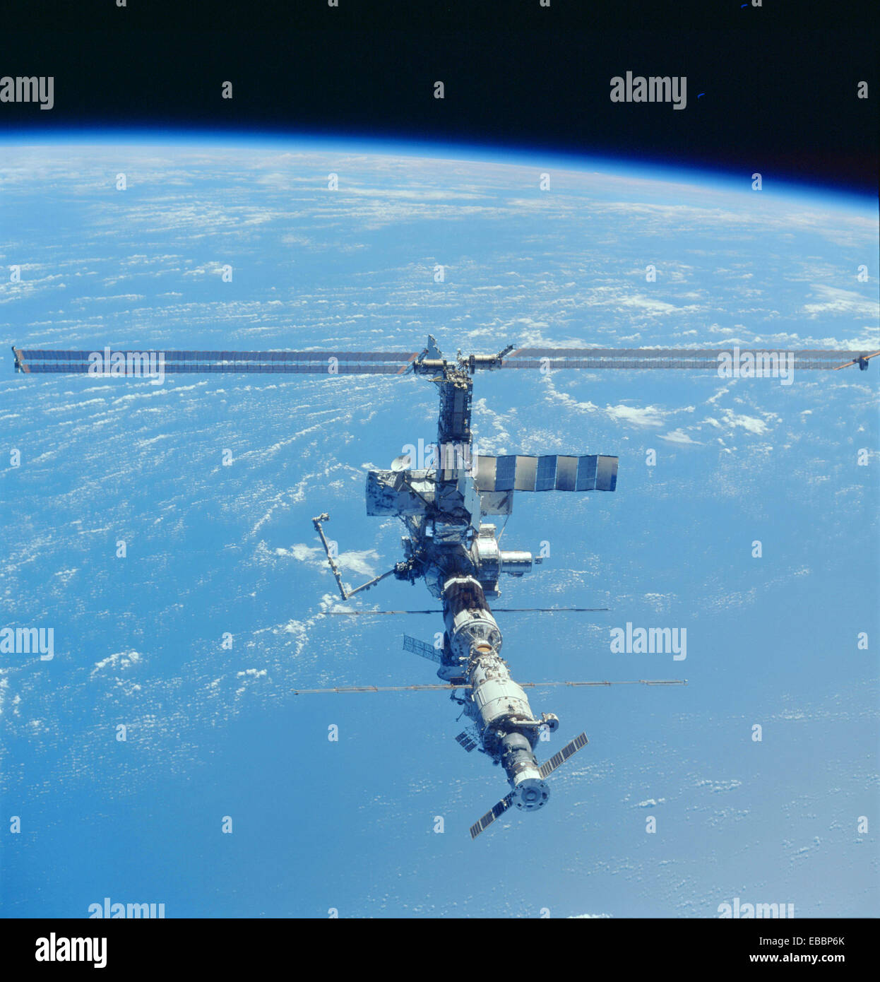 Astronaut above earth hi-res stock photography and images - Alamy