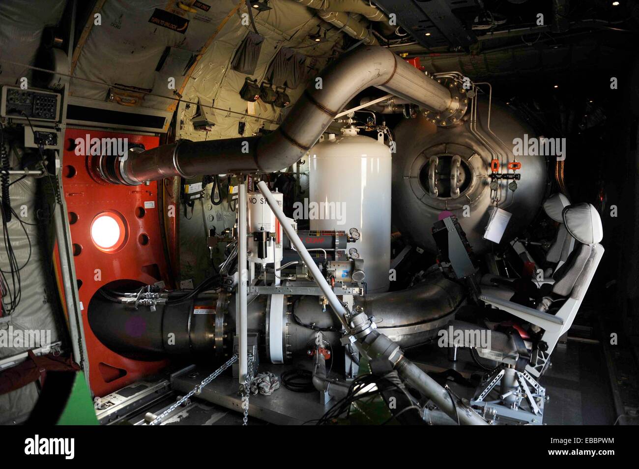 The Modular Airborne Firefighting System, like the one pictured here ...