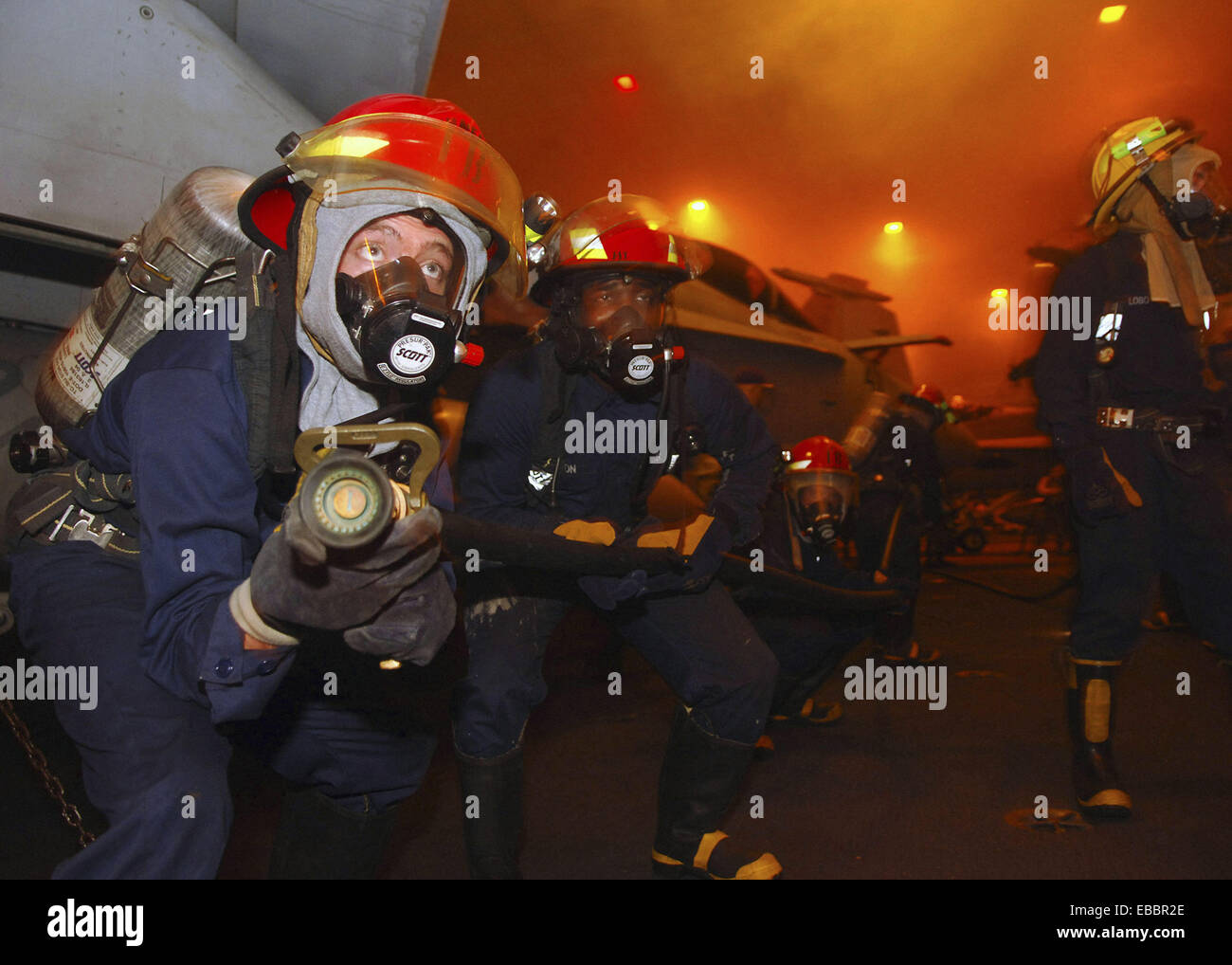 Aircraft firefighting drill hi-res stock photography and images - Alamy