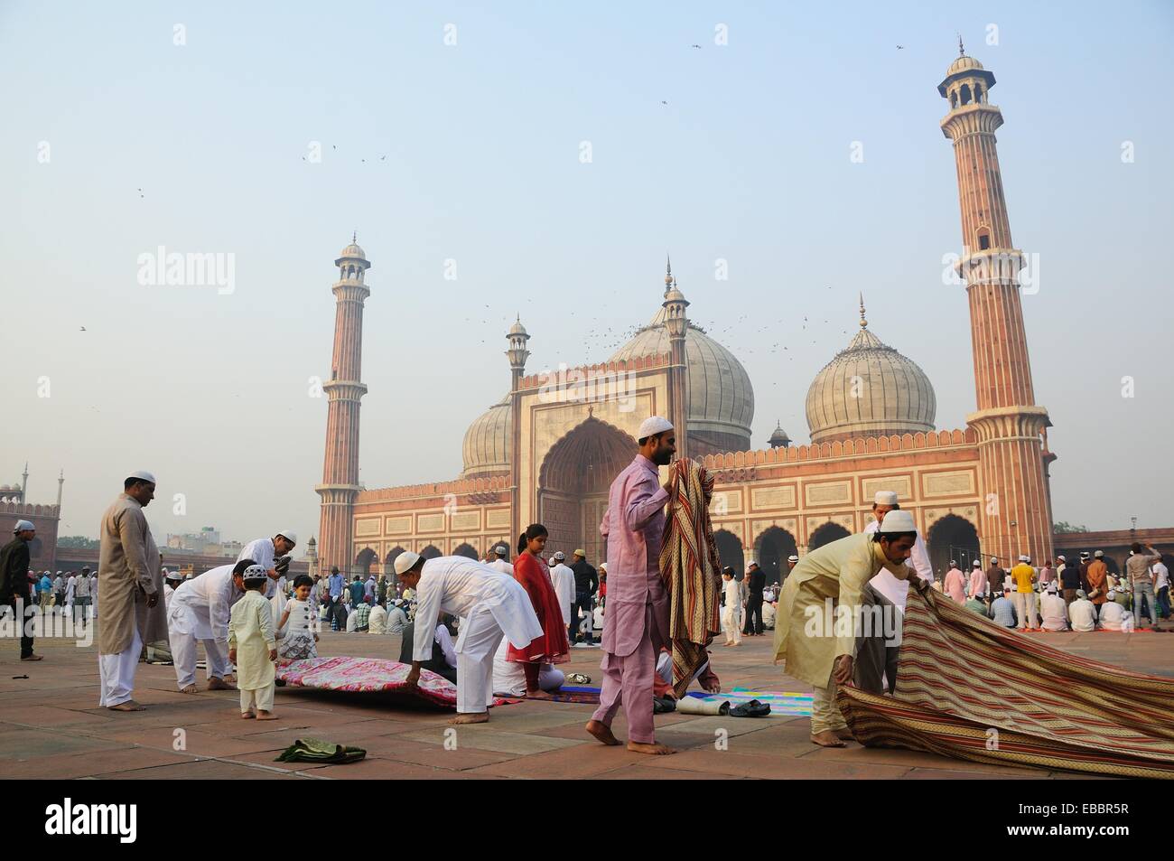 Eid Ul Adha festival at Jama Masjit in Old Delhi Stock Photo - Alamy