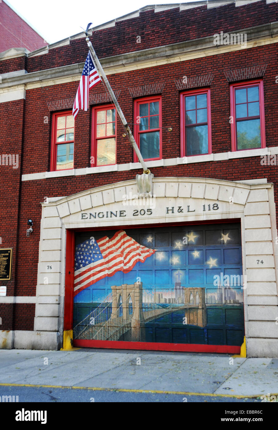 Fire station mural hi-res stock photography and images - Alamy