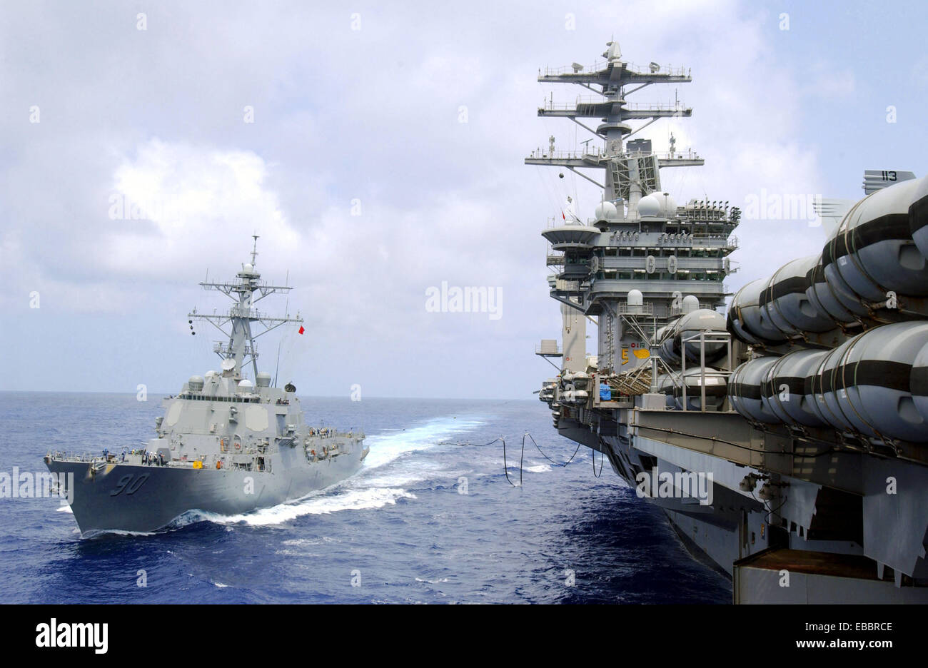 Nuclear powered aircraft carrier uss nimitz hi-res stock photography and images - Alamy