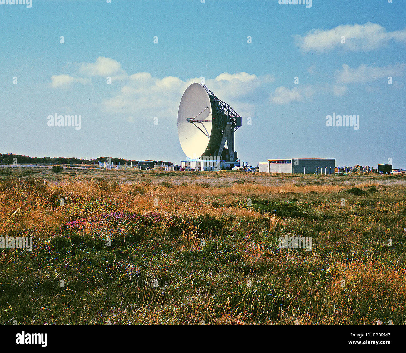 Goonhilly Downs satellite earth station,Cornwall, 1960's Stock Photo ...