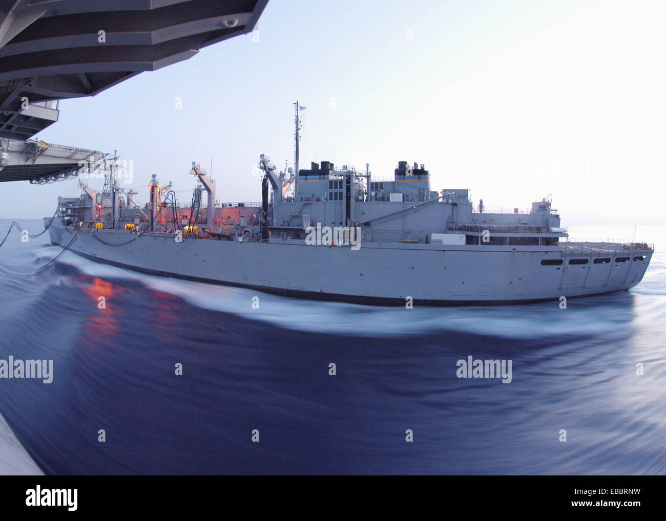 Fast combat support ship usns artic t aoe 8 hi-res stock photography ...