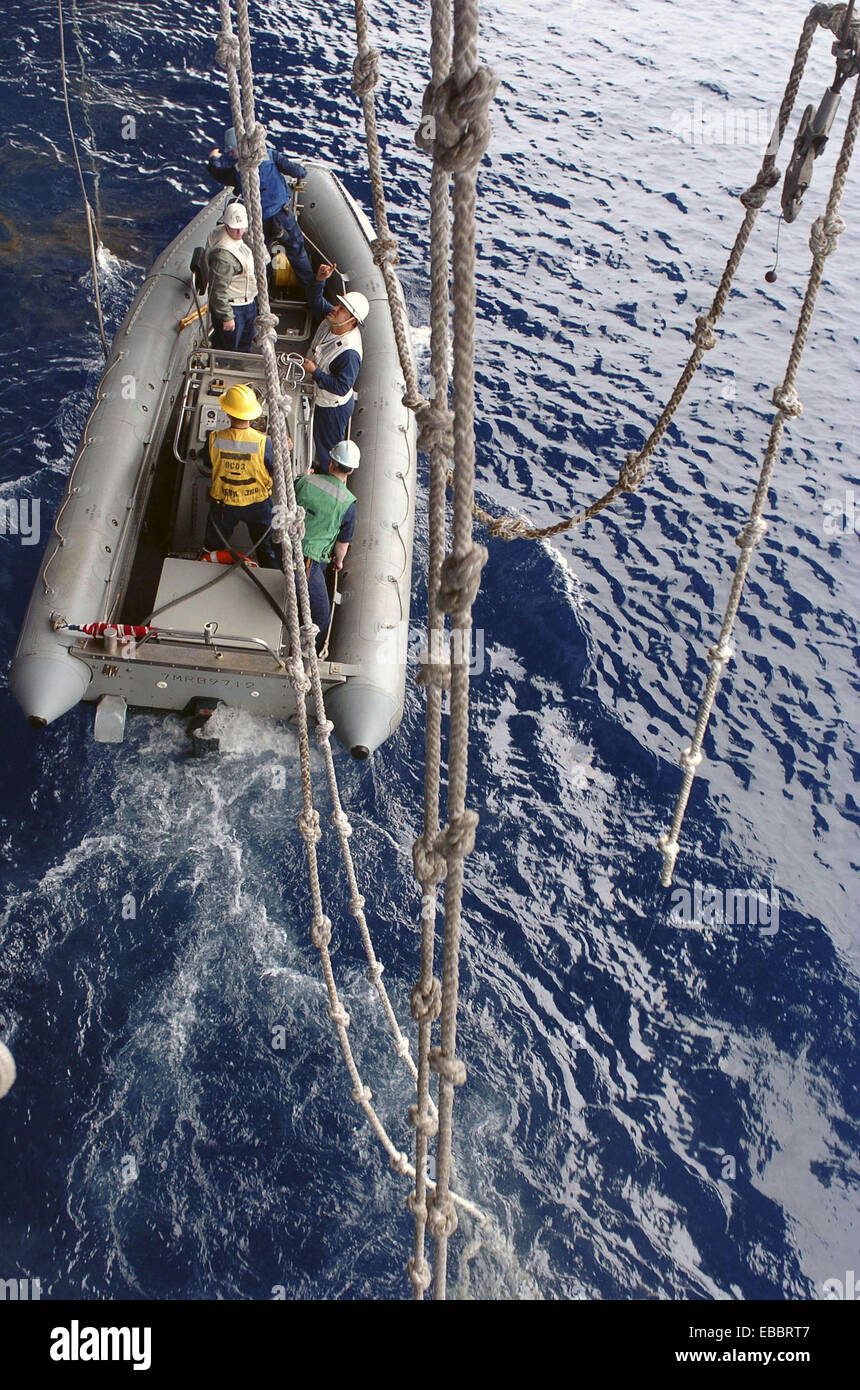 Ship safety procedure hi-res stock photography and images - Alamy