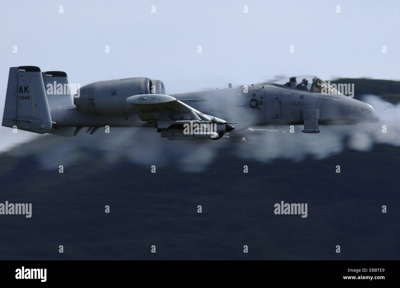 A10 Warthog Firing Gun