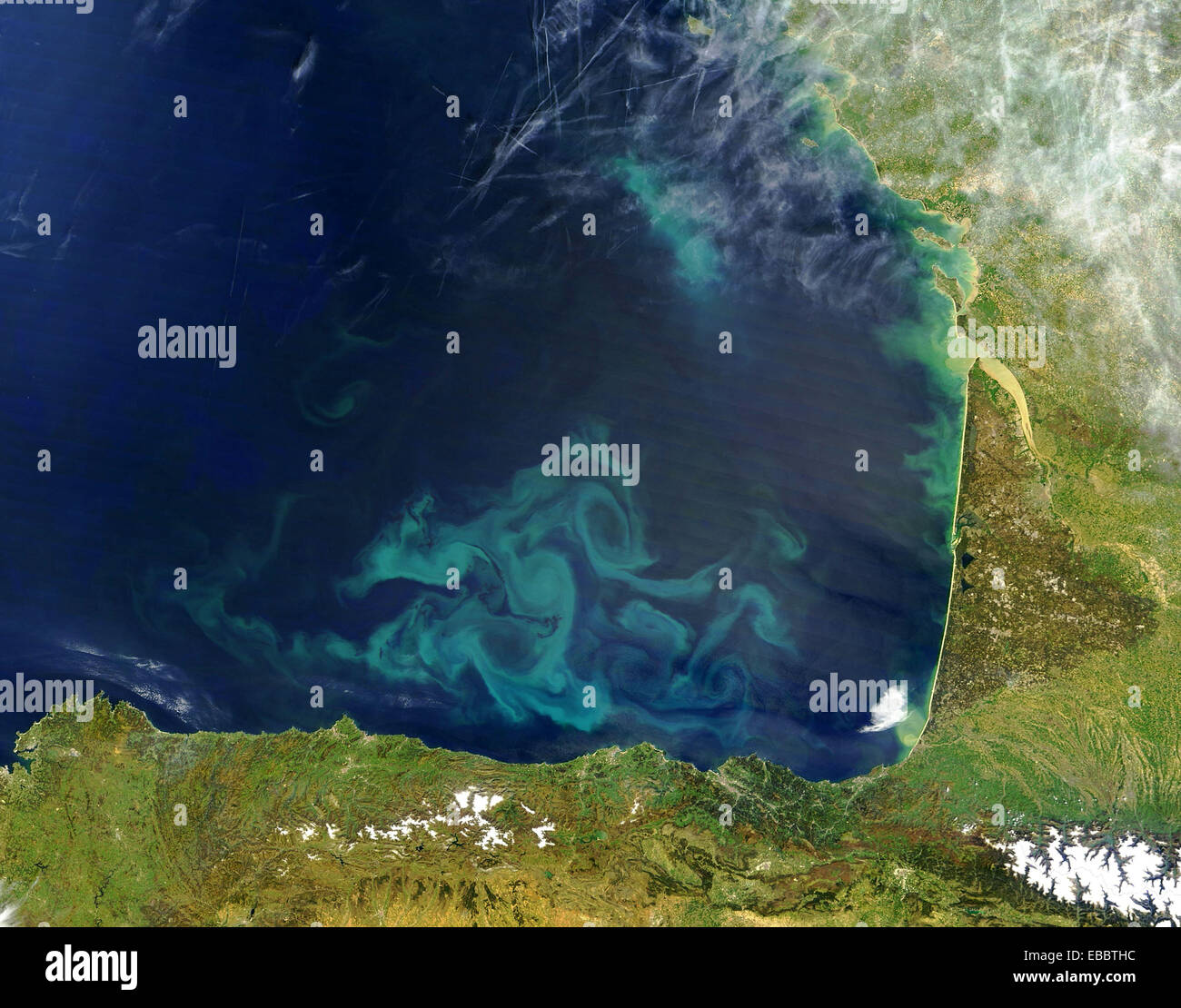 Sediment river sea aerial hi-res stock photography and images - Alamy