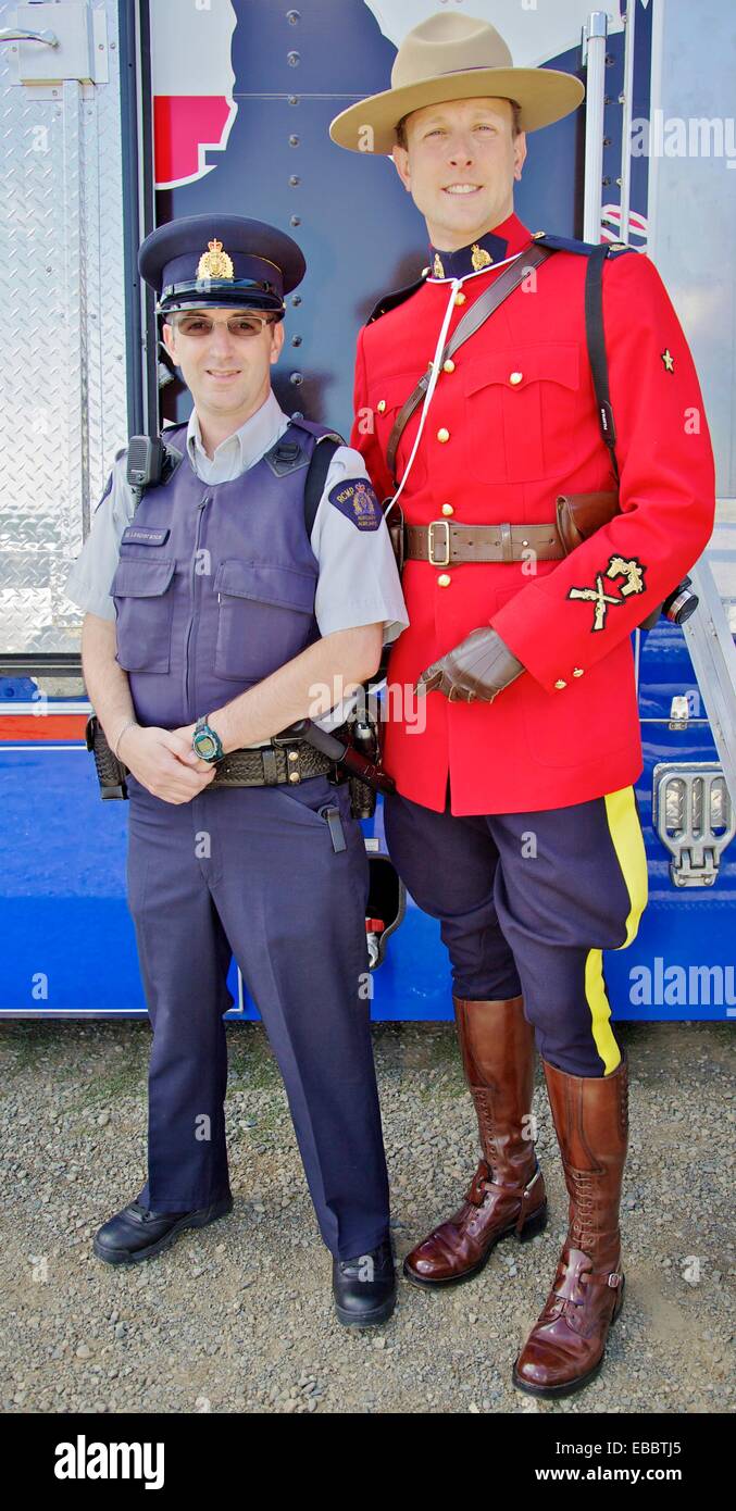 Royal Canadian Mounted Police Officers High Resolution Stock ...