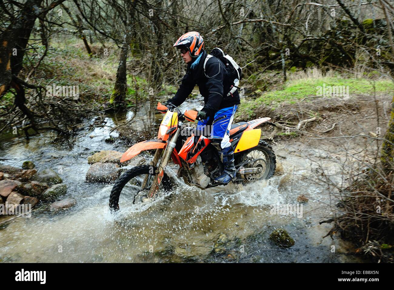 Horseman fording hi-res stock photography and images - Alamy