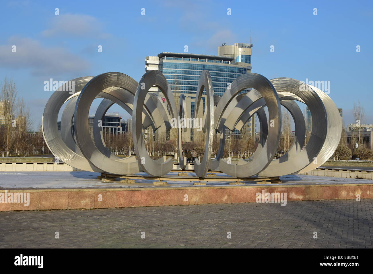 Astana, capital of Kazakhstan, Central Asia - architecture Stock Photo ...