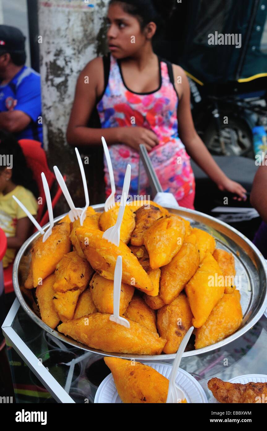 Empanada stall hi-res stock photography and images - Alamy