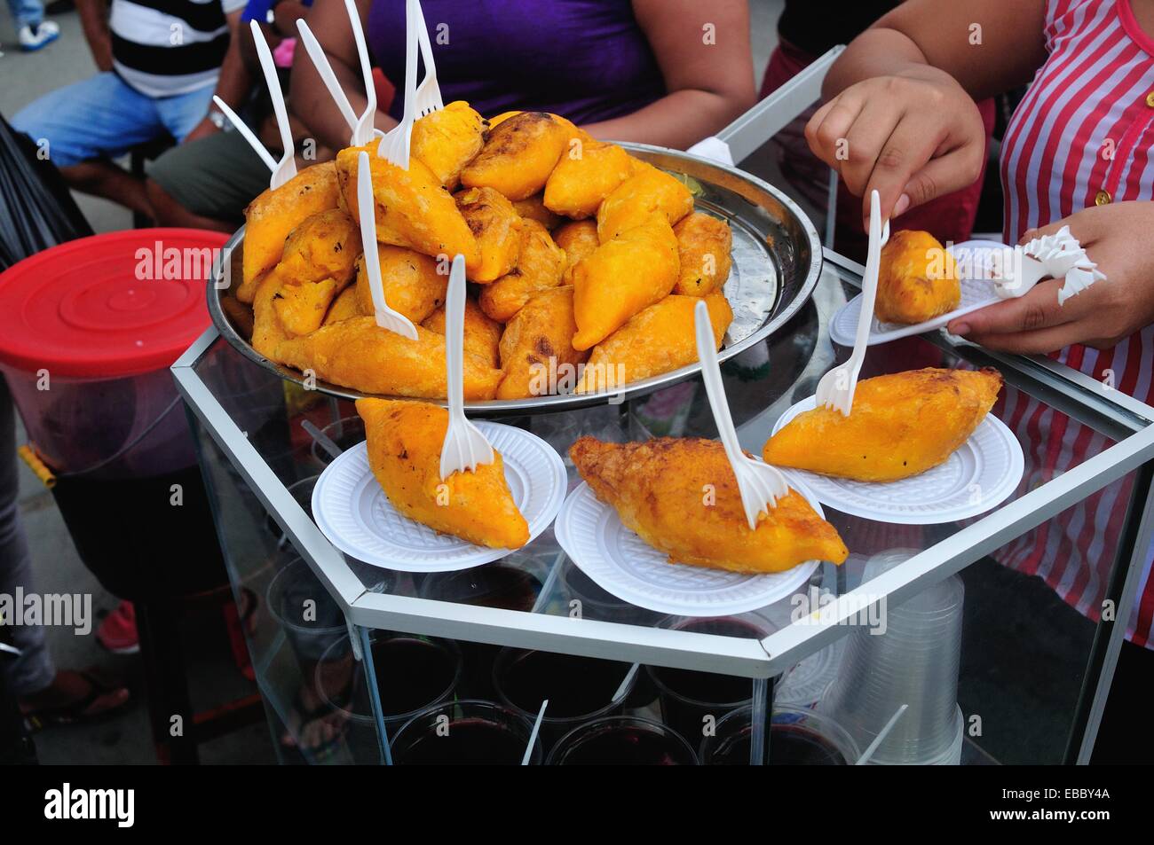 Empanada stall hi-res stock photography and images - Alamy