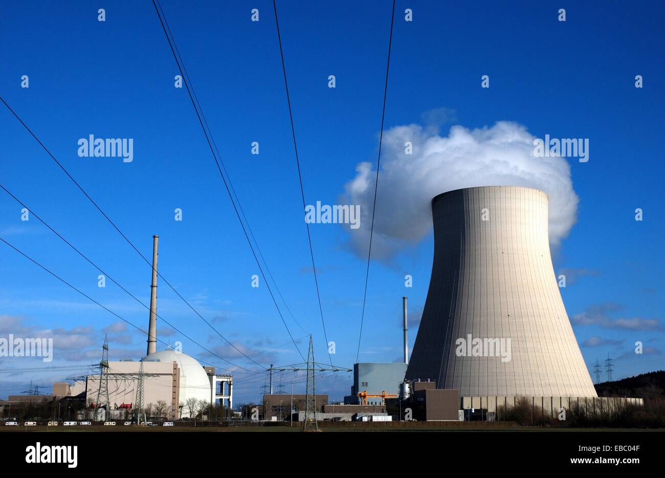 Nuclear power plant Isar 1 Landshut / Bavaria Stock Photo - Alamy
