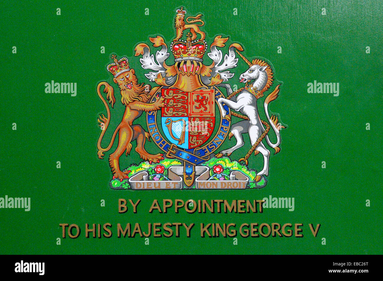 By Appointment to His Majesty King George V Stock Photo - Alamy By Appointment to His Majesty King George V Stock Photo - Alamy