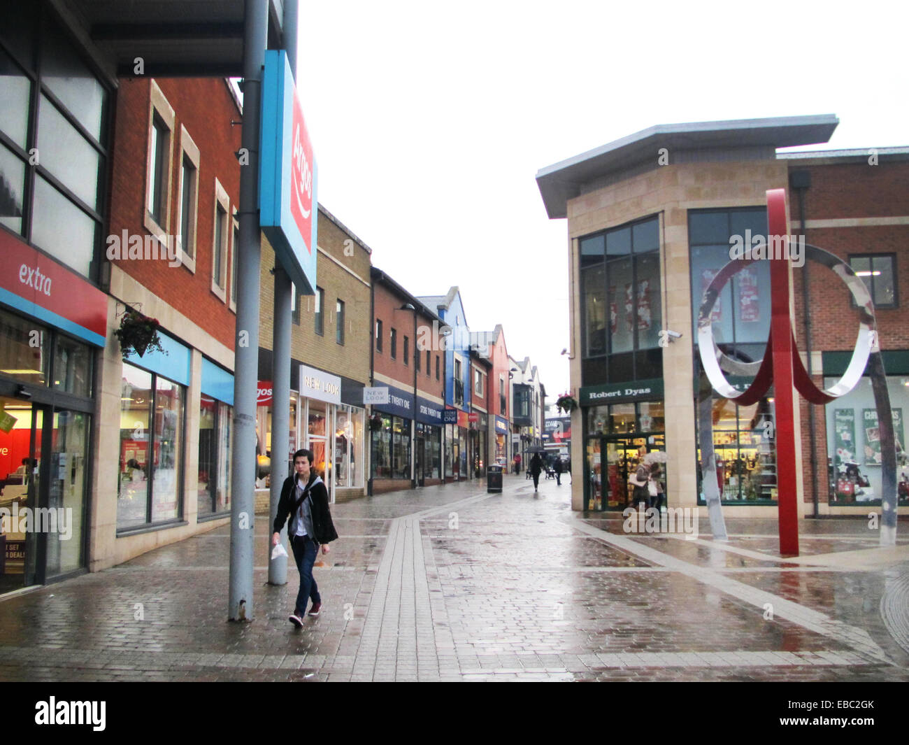 GV Orchard Centre, Didcot Taken outside Argos and including the Swirl ...