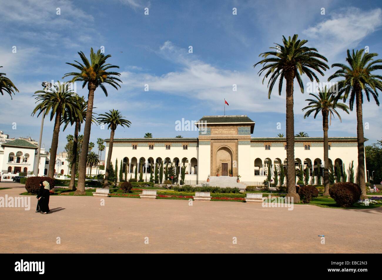 colonial court building at Mohammed V Square in Casablanca Morocco ...