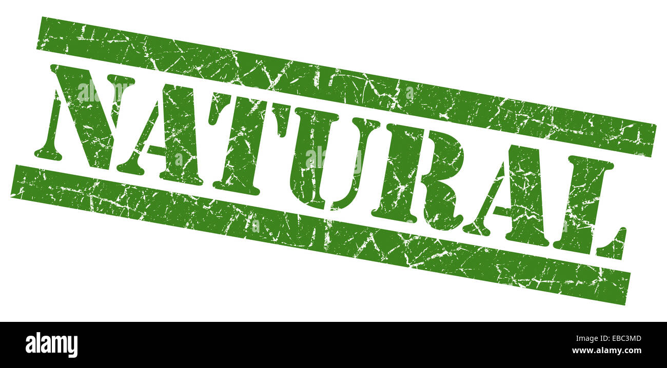 Natural grunge green stamp Stock Photo - Alamy