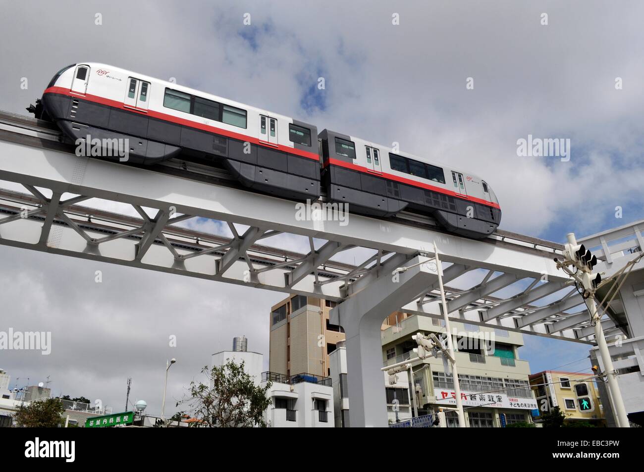 Okinawa city monorail hi-res stock photography and images - Alamy