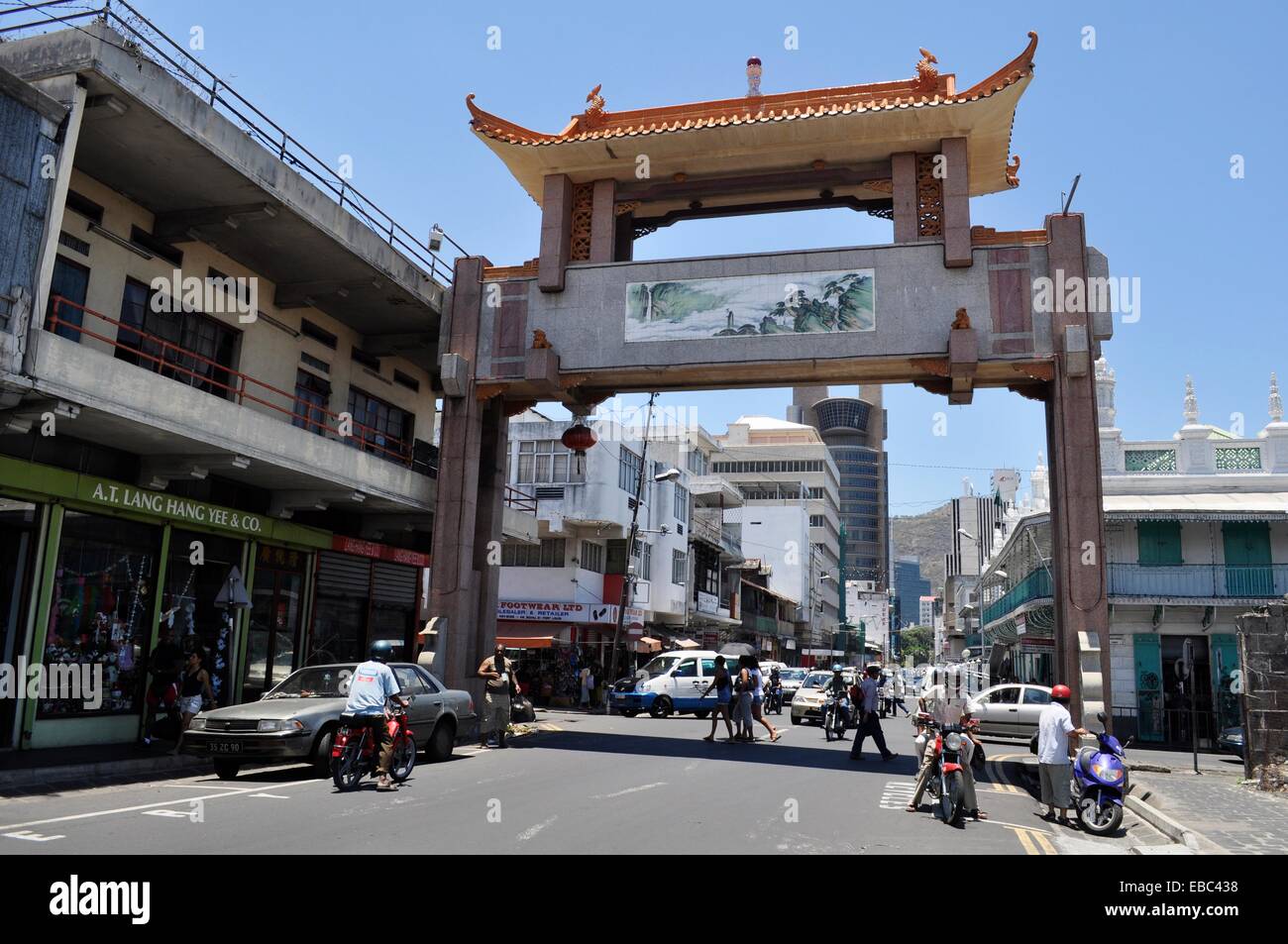 Chinatown port louis mauritius hi-res stock photography and images - Alamy
