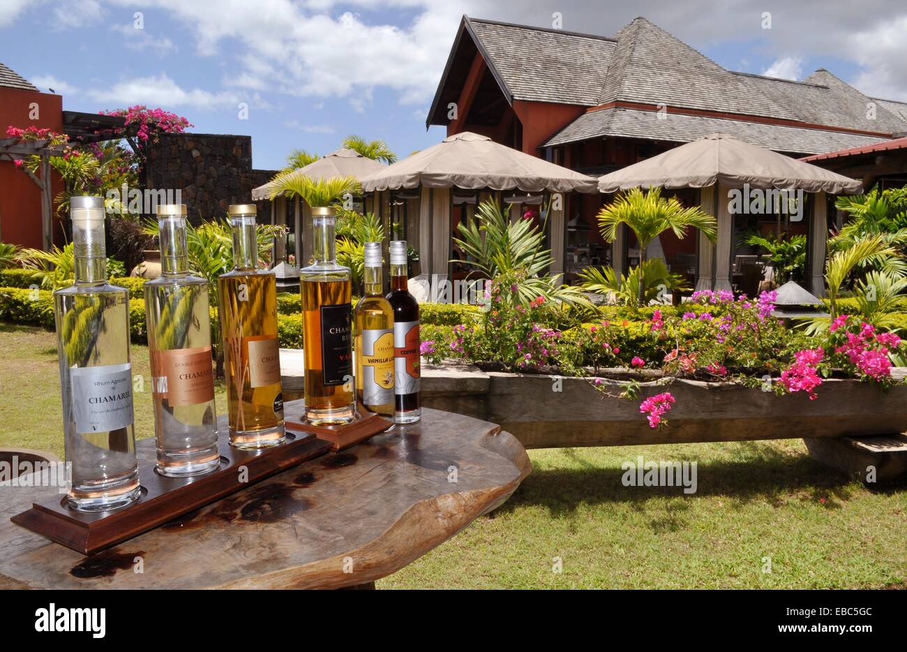 Mauritius, the Rhumerie de Chamarel Stock Photo - Alamy