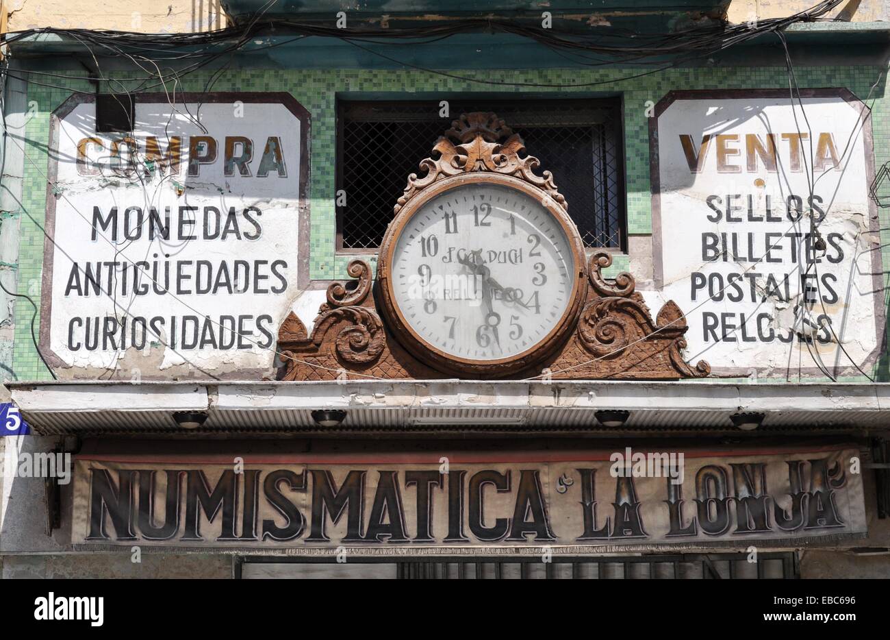 Old time sign hi-res stock photography and images - Alamy
