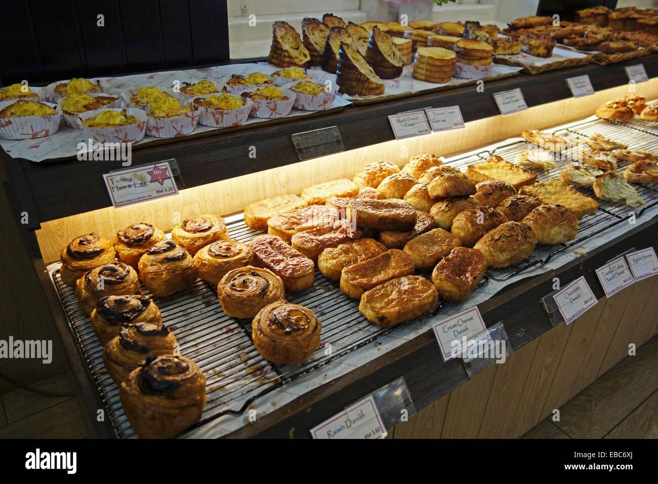 Pastry shop, Kuala Lumpur, Malaysia Stock Photo - Alamy