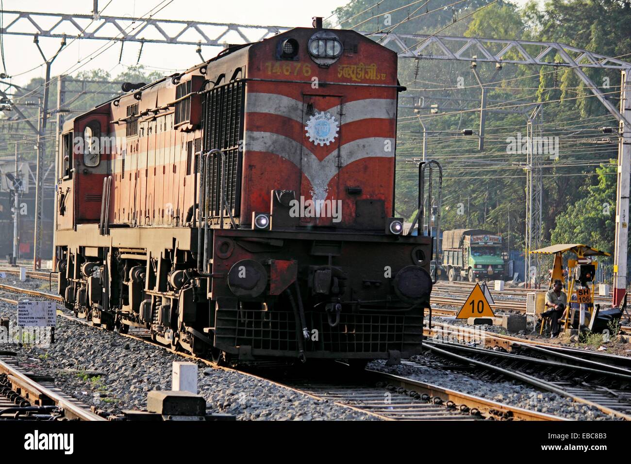 Indian Railway Engine High Resolution Stock Photography and Images - Alamy